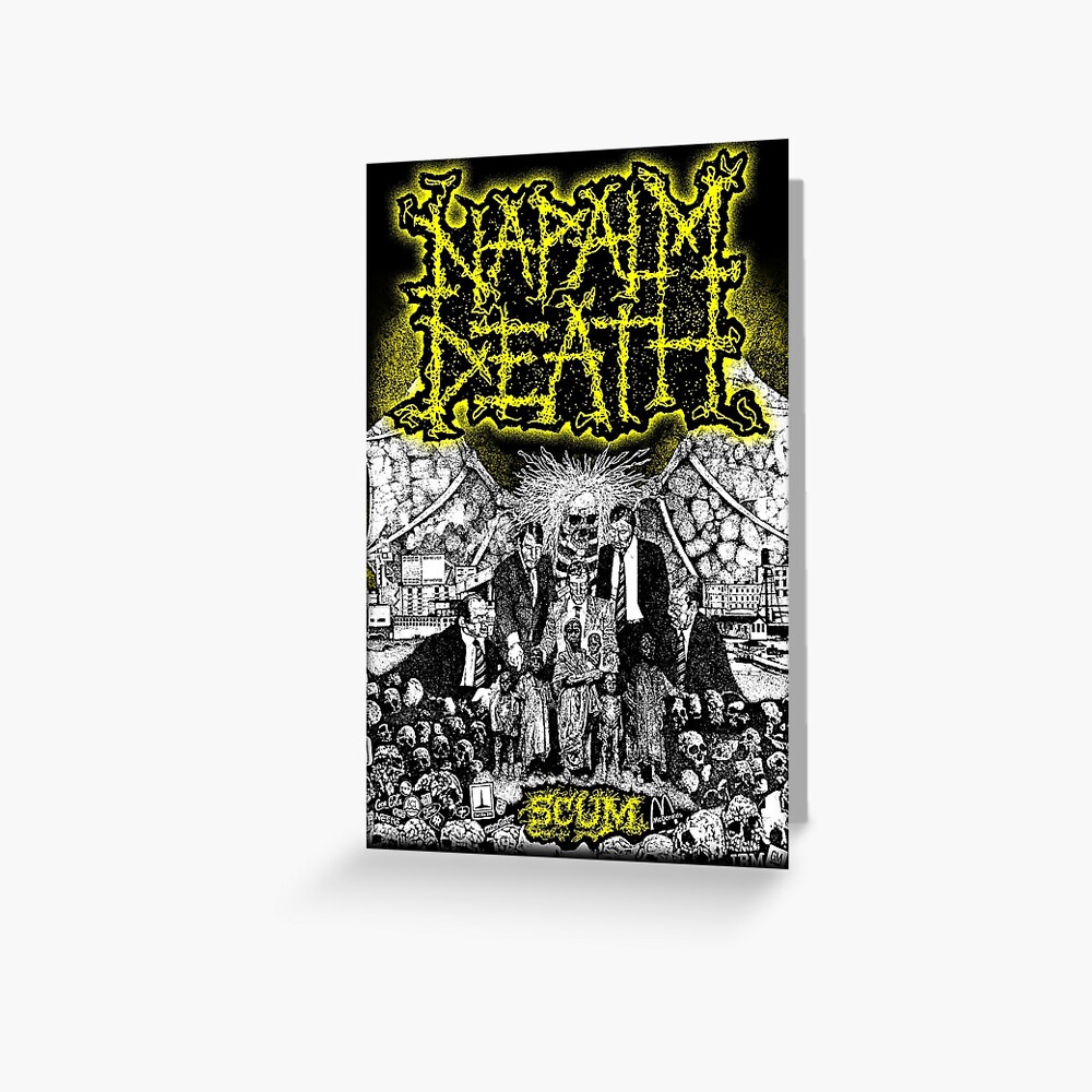 "Scum by Napalm Death - Classic Old School Grindcore Death Metal ...