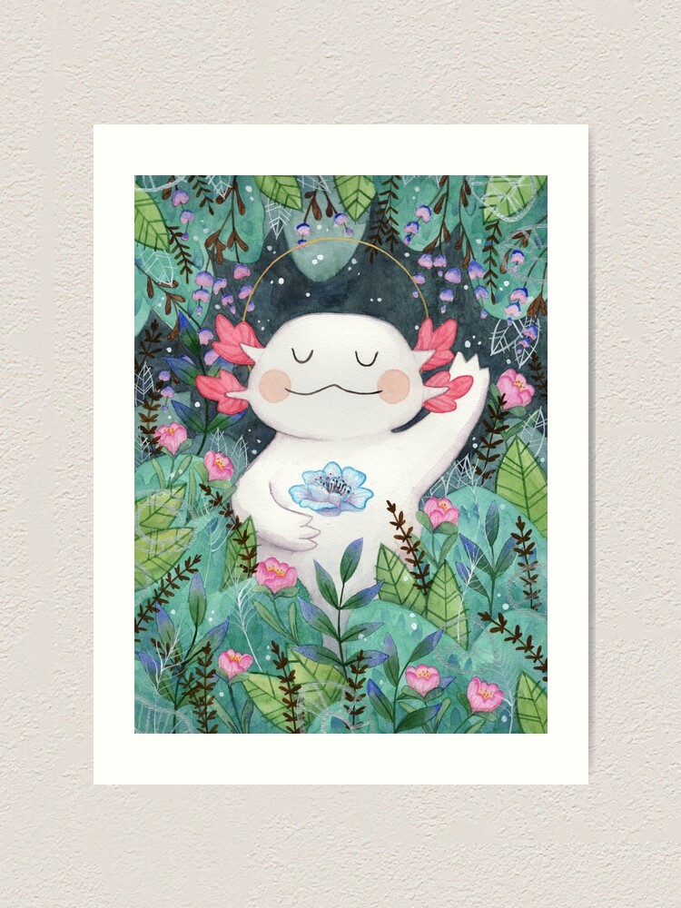 "the flower guardian" Art Print for Sale by clockworkkite | Redbubble