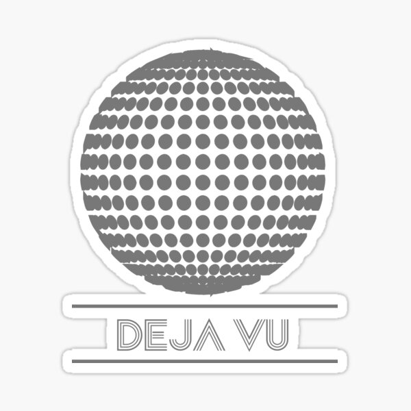 "Deja vu" Sticker for Sale by GARAMUA | Redbubble