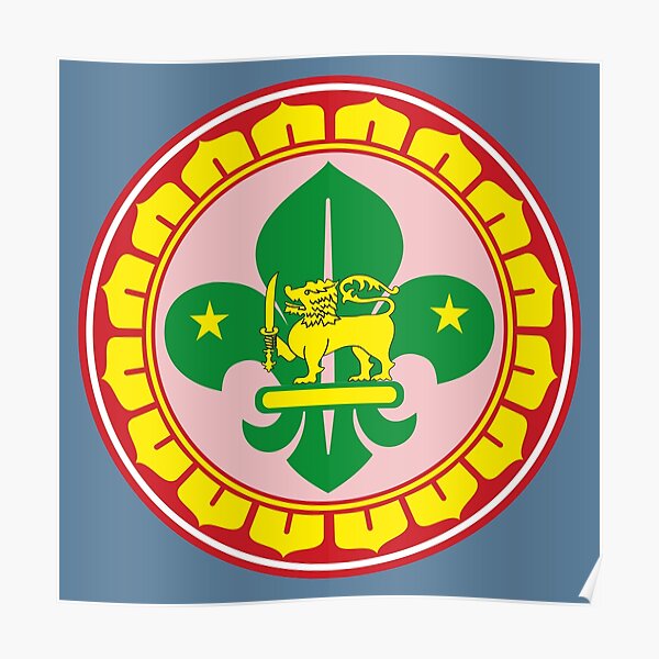 "Sri Lanka Scouts Logo" Poster for Sale by SaShaCreations | Redbubble