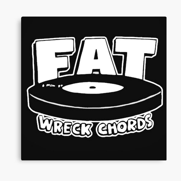 "Fat Wreck Chords - sticker design. Legendary punk rock record label ...
