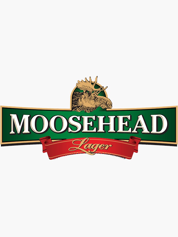 "Vol.1 Moosehead Beer logo Beer American pale ale " Sticker for Sale by ...