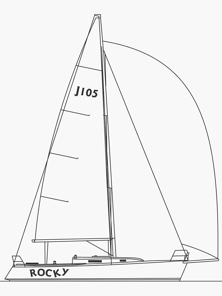 "Rocky Line Drawing" Sticker for Sale by G-B-C-A | Redbubble