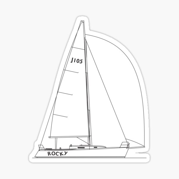 "Rocky Line Drawing" Sticker for Sale by G-B-C-A | Redbubble