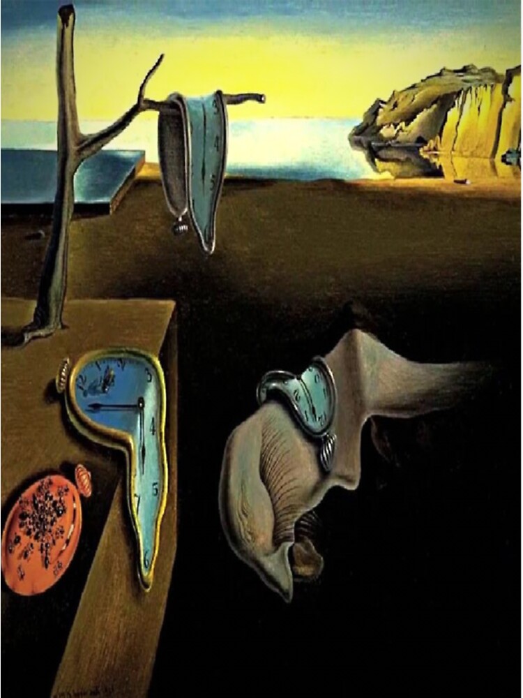 "The Persistence of Memory by Salvador Dali " Sticker for Sale by ...