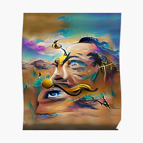 "Salvador Dali Tribute - Surreal - Surrealist - Dali " Poster for Sale ...