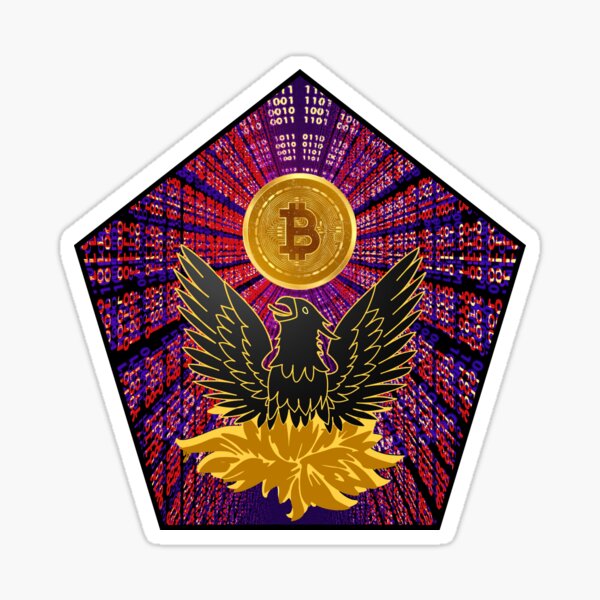 "Bitcoin Phoenix / Crypto / HODL / Digital" Sticker for Sale by Happy ...