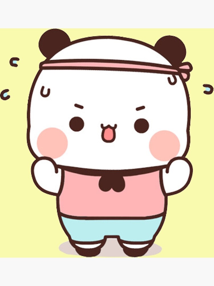 "Cute Bubu Is Doing Exercise To Weight Loss" Poster for Sale by ...