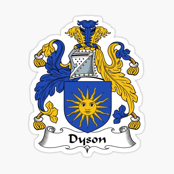 "Dyson " Sticker by HaroldHeraldry | Redbubble