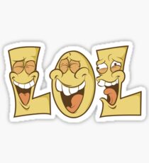 Laughing Out Loud: Stickers | Redbubble