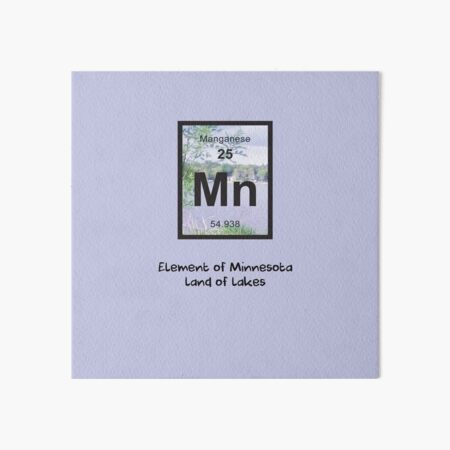 "MN State Abbreviation for Minnesota Periodic Table of Elements ...