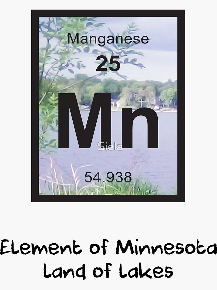 "MN State Abbreviation for Minnesota Periodic Table of Elements ...