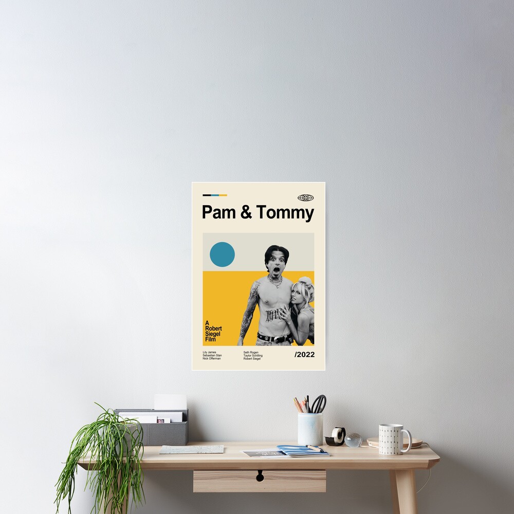"Pam & Tommy " Poster for Sale by AshtynElliana | Redbubble