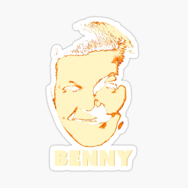 "Ben.ny" Sticker for Sale by TawuBary3 | Redbubble