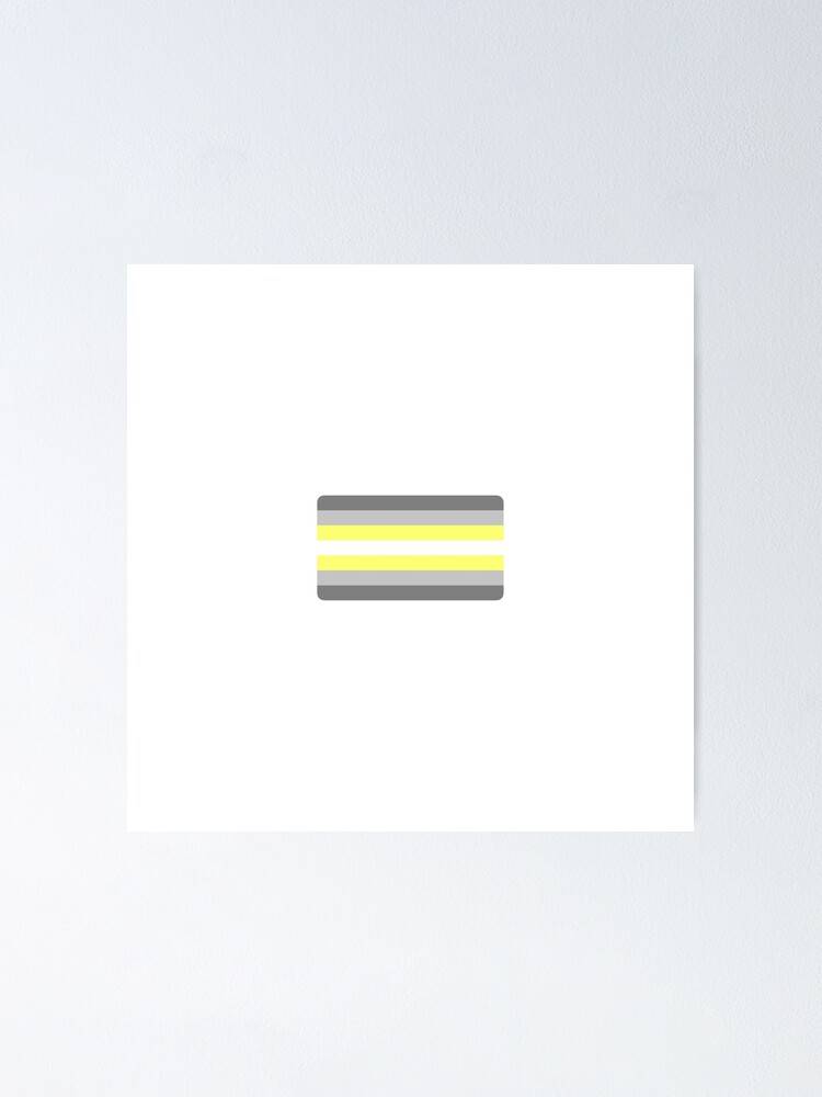 "Demigender Pride Flag " Poster for Sale by i-like-chickens | Redbubble