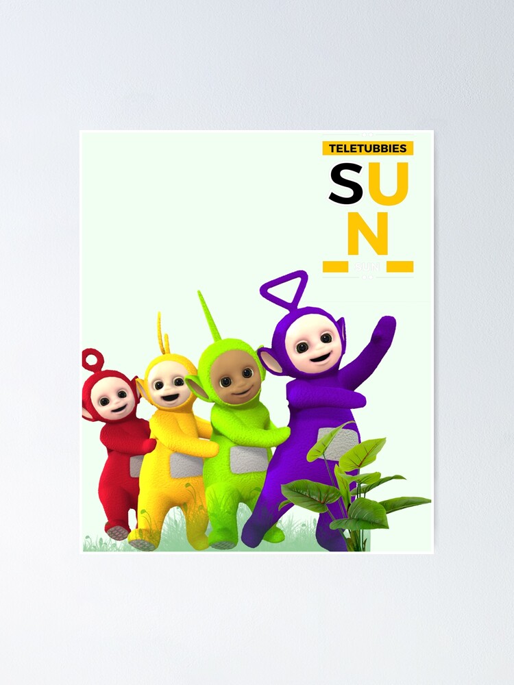 "Teletubbies Sun" Poster for Sale by DShoppingCenter | Redbubble