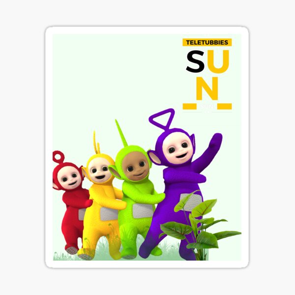 "Teletubbies Sun" Sticker for Sale by DShoppingCenter | Redbubble