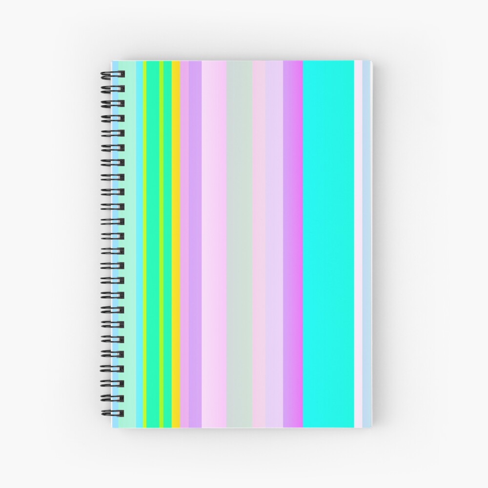 "Soft color palette | artsy pastel color palette " Spiral Notebook for ...