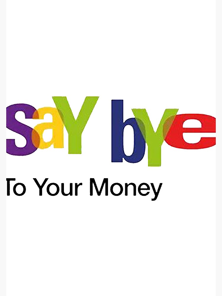 "SAY BYE - PARODY LOGO" Spiral Notebook for Sale by IncubeeWords ...