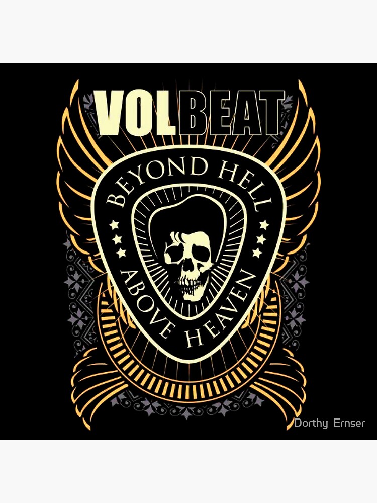 "volbeat logo" Sticker for Sale by dorthyvj4567 | Redbubble