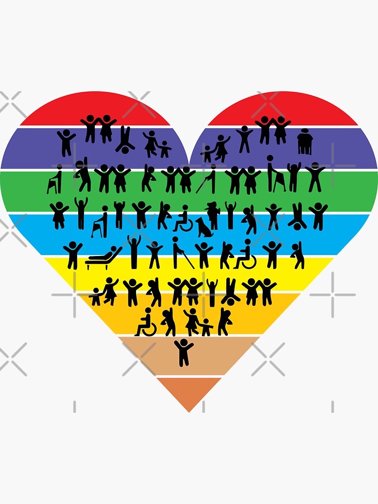 "Wheelchair Quadriplegic Paraplegic Disability Handicap" Sticker for ...