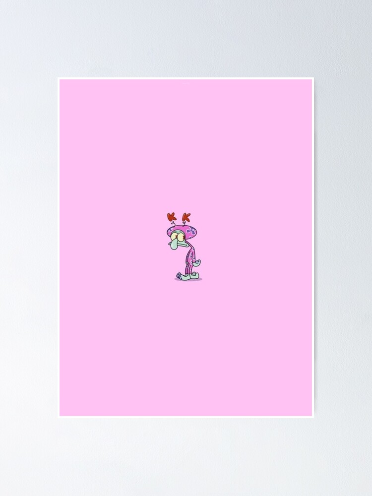 "carlo tentacle with pink pygame" Poster for Sale by creativeflow20 ...
