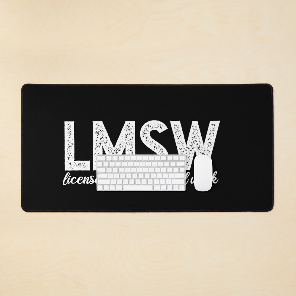 "Licensed Master Social Work (LMSW)" Poster for Sale by TeesYouWant ...