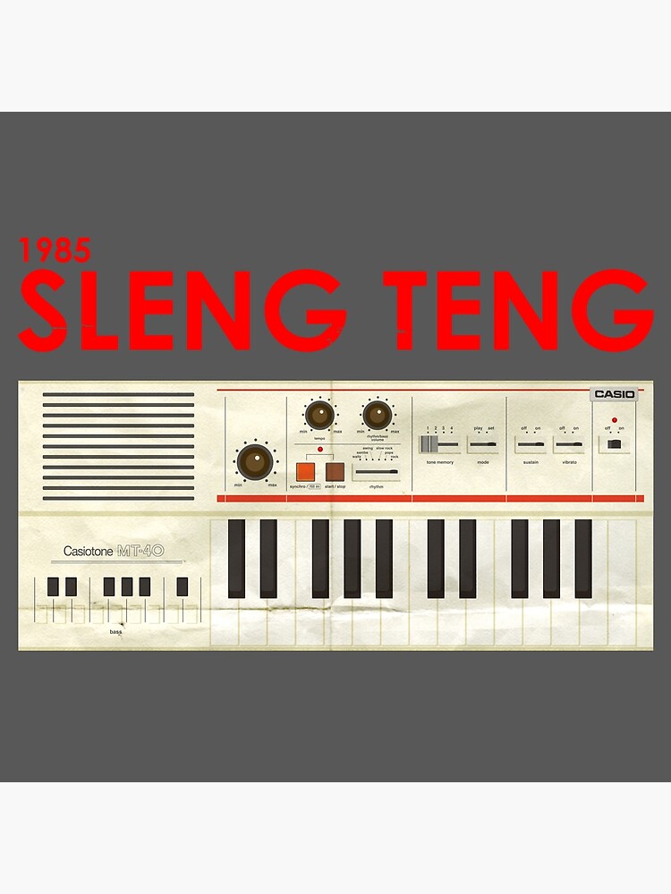 "1985 Sleng Teng " Poster by hedwigcbiting | Redbubble