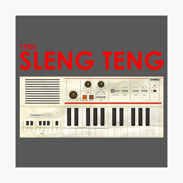 "1985 Sleng Teng " Photographic Print by hedwigcbiting | Redbubble