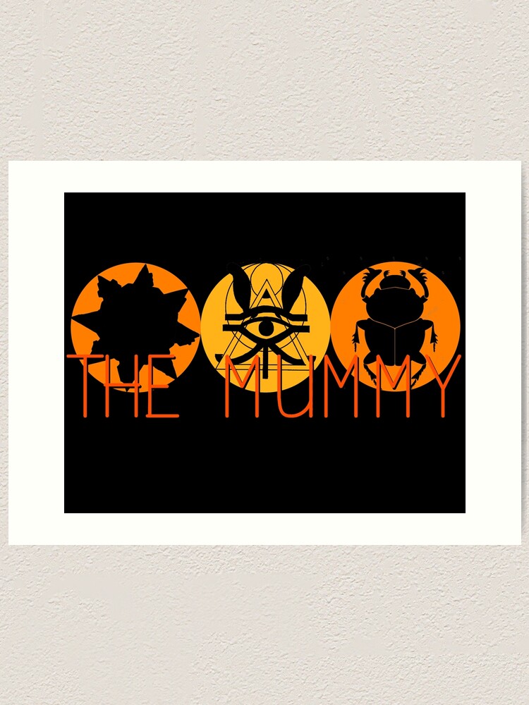 "The Mummy (logo)" Art Print by syriana94 | Redbubble