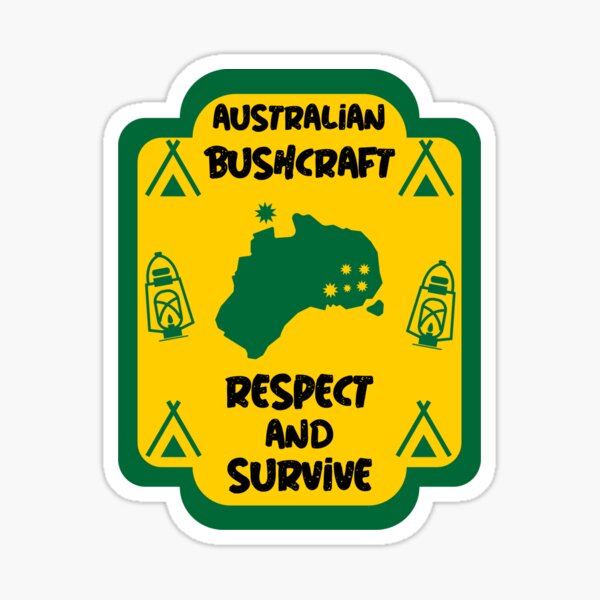 "Australian Buschraft Bushman - Aussie Outback Bushcraft Camping Gifts ...