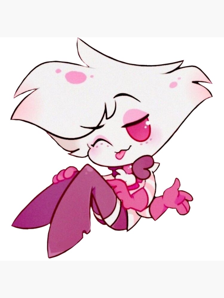 Póster for Sale con la obra «Chibi Angel Dust Hazbin Hotel» de ...