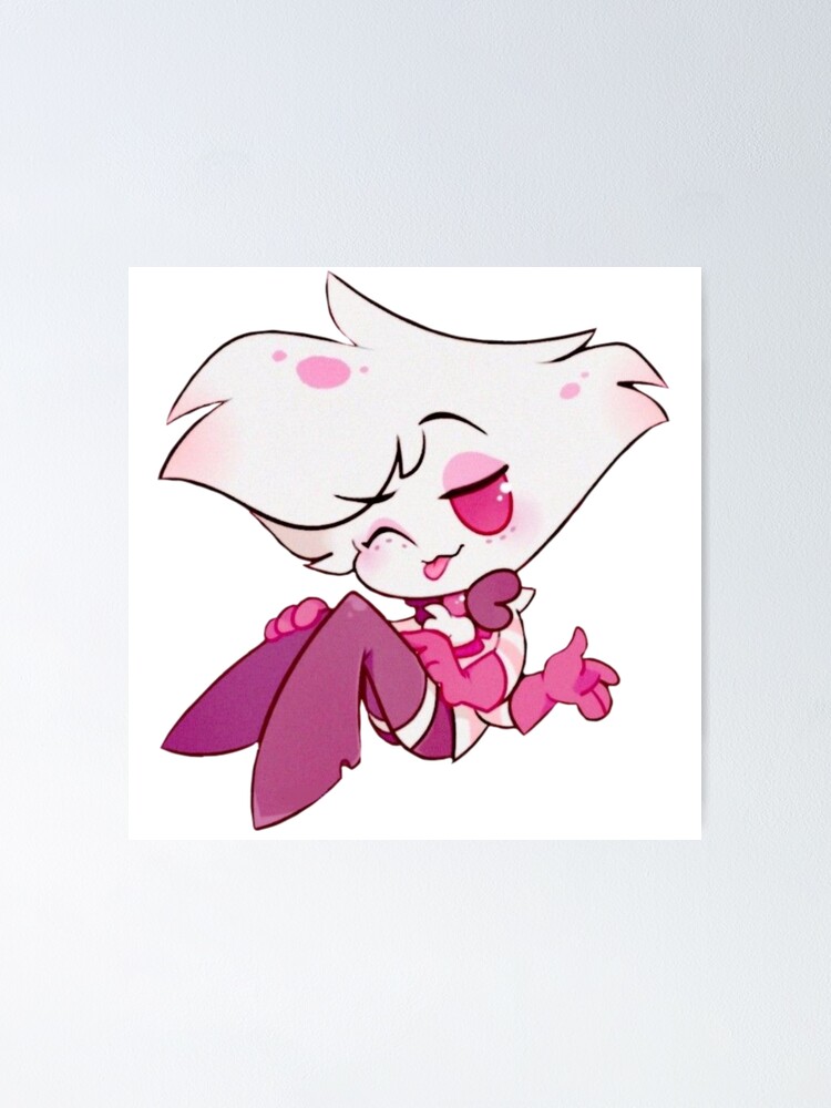 Póster for Sale con la obra «Chibi Angel Dust Hazbin Hotel» de ...