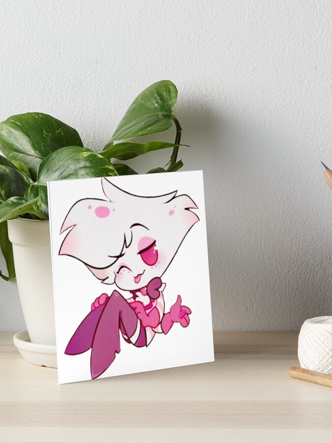 "Chibi Angel Dust Hazbin Hotel " Art Board Print for Sale by VALENT1N0 ...