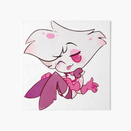 "Chibi Angel Dust Hazbin Hotel " Art Board Print for Sale by VALENT1N0 ...