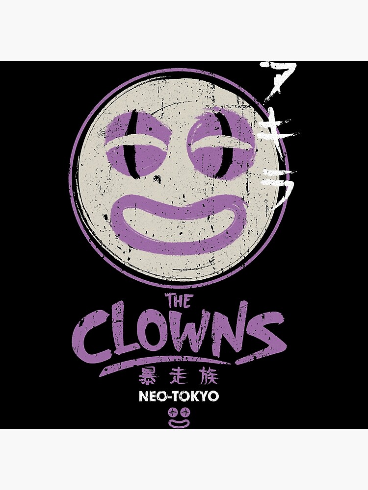 The Clowns Motorcycle Gang Poster For Sale By Gaviven09 Redbubble