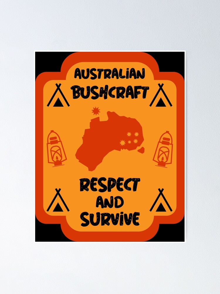 Póster «Australian Buschraft Survival - Aussie Outback Bushcraft ...