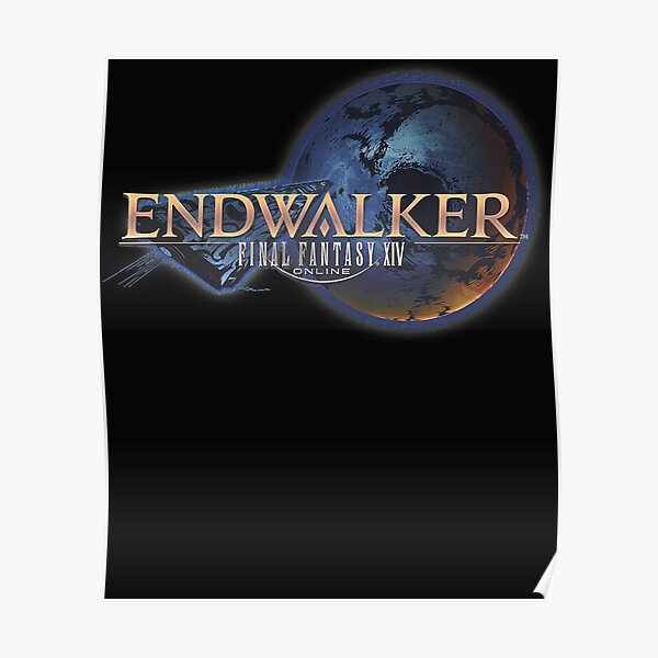 "Final Fantasy XIV Endwalker " Poster for Sale by MitchellEvan1 | Redbubble
