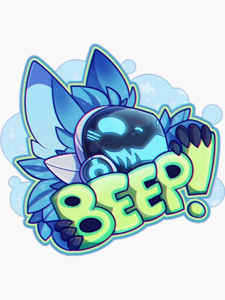 "Cute Protogen" Sticker for Sale by VALENT1N0 | Redbubble