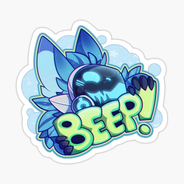 "Cute Protogen" Sticker for Sale by VALENT1N0 | Redbubble
