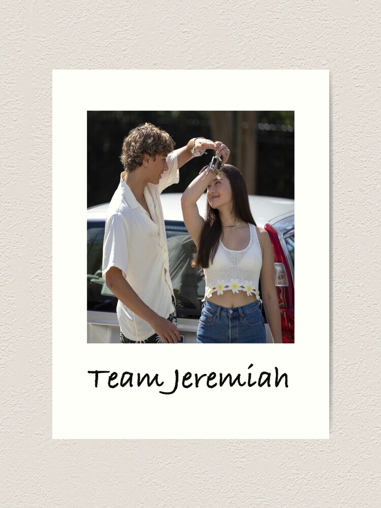 "Team Jeremiah the summer I turned pretty team Jeremiah " Art Print for ...