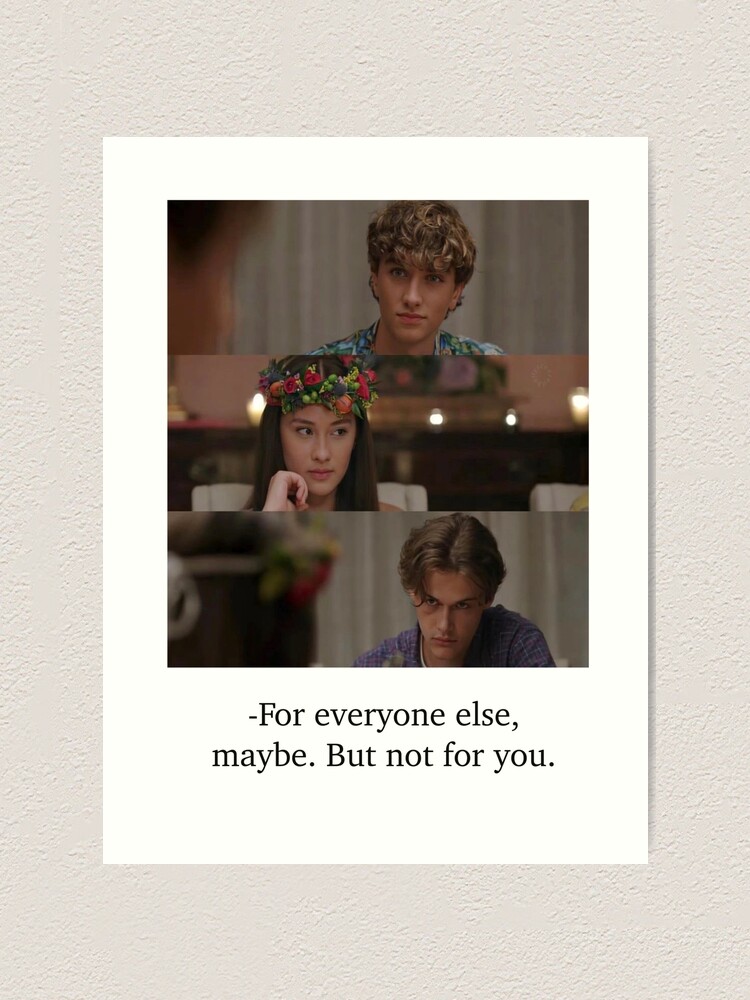 "The summer I turned pretty team Jeremiah " Art Print for Sale by ...