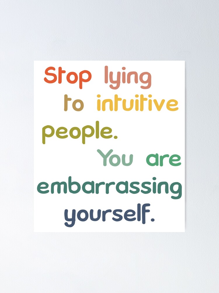 Your Embarrassing Yourself Quotes