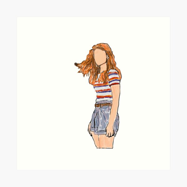 "Max from stranger things " Art Print for Sale by mho1995 | Redbubble