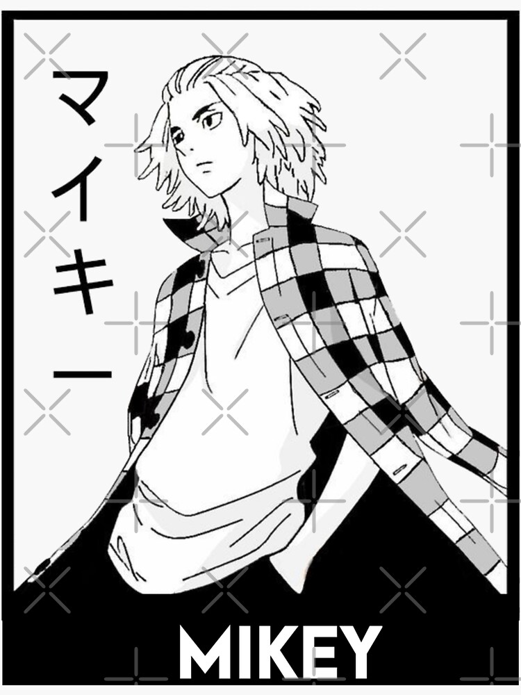 "Mikey Anime" Sticker by Yur46 | Redbubble