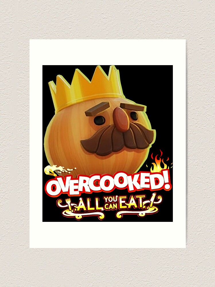 "Overcooked! All You Can Eat Logo " Art Print for Sale by ScottSternlof ...
