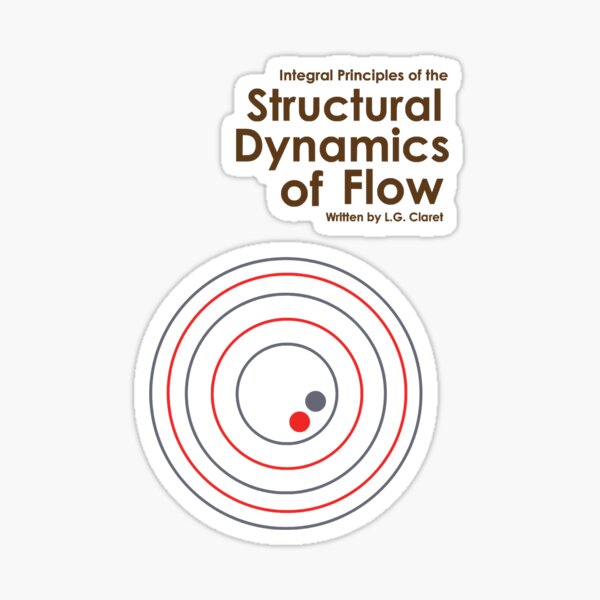 "The Structural Dynamics of Flow in White" Sticker for Sale by Markters ...