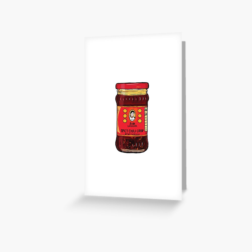 "Lao Gan Ma Chili Oil | Chilli Oil" Greeting Card by hasbullamango ...