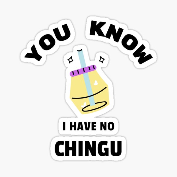 "Chingu (Kdrama) T-Shirts" Sticker for Sale by emotion-cell | Redbubble