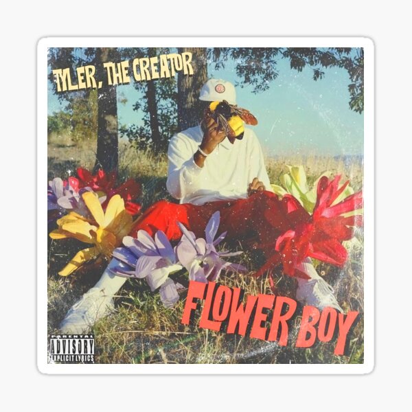 "Flower Boy" Sticker for Sale by kipassogok | Redbubble